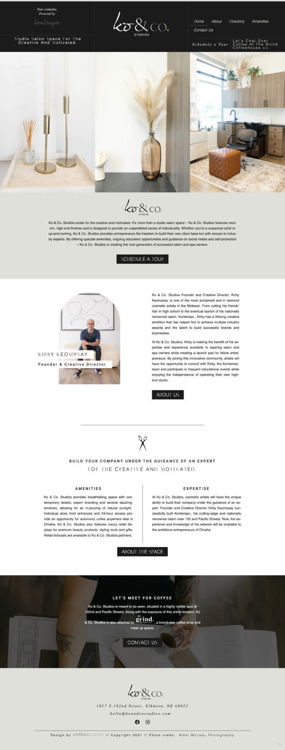 Websites – Arrova Coast